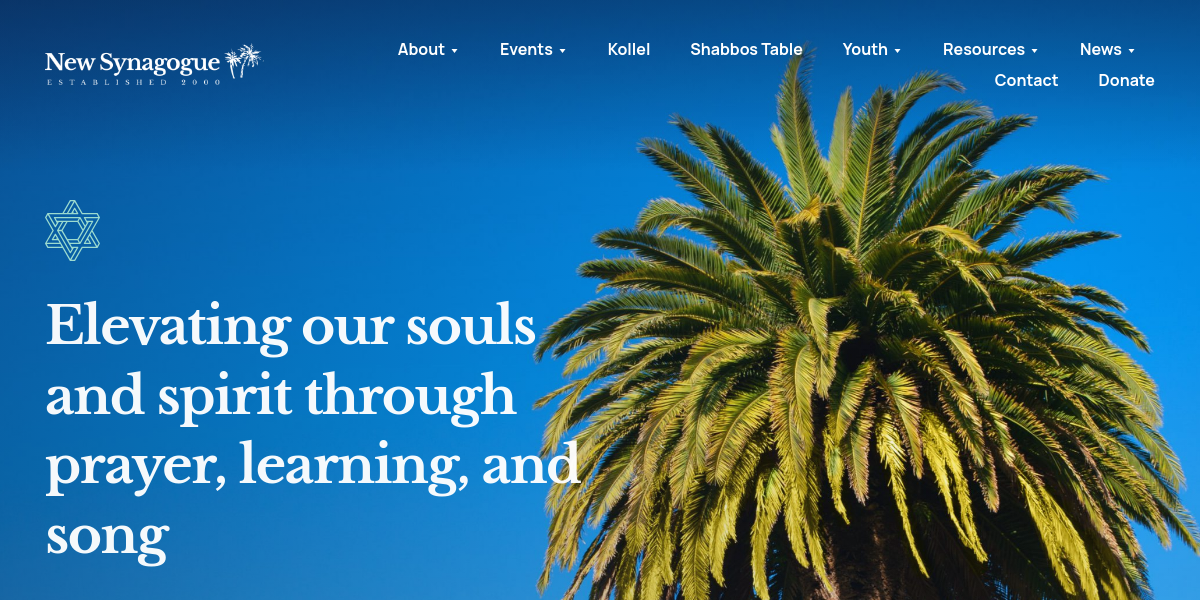 25 Best Synagogue Website Design