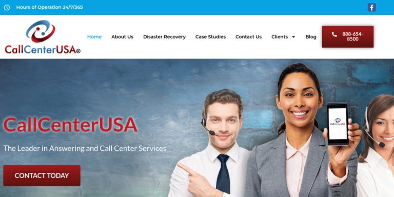 30 Best Call Center Website Design Examples Ideas