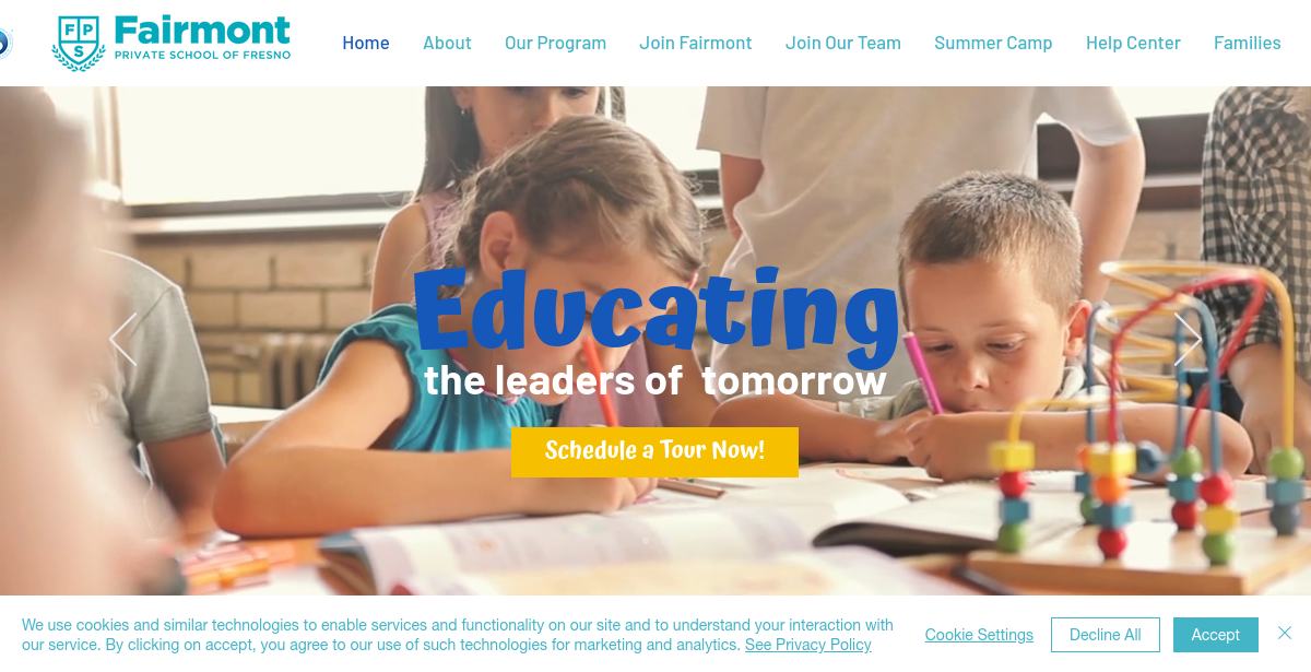 25 Best Preschools Website Design Examples