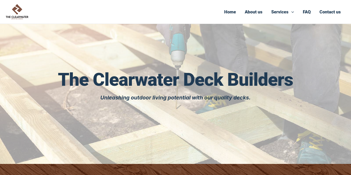 35 Best Deck Builders Website Design Inspiring